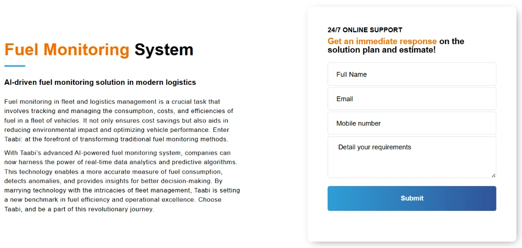 Fuel Monitoring System | Real-Time Fuel Tracking for Fleets